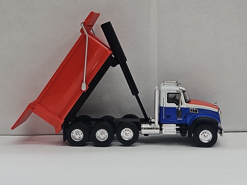 Greenlight 2019 Mack Granite Dump Truck Rock Hauler Dirt Diesel Tipper ...