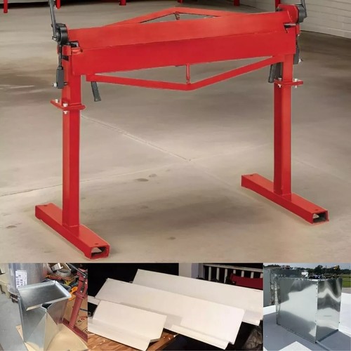 36" Sheet Metal Bender 0-120° Manual Brake Bending Tool Heavy Duty With ...