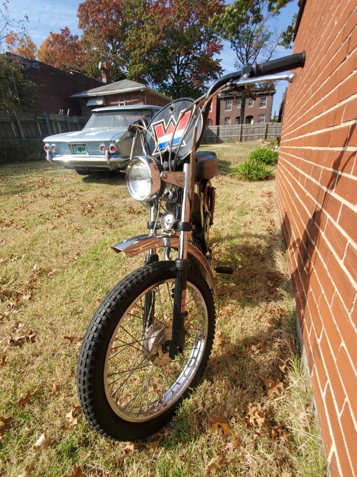 VINTAGE 1978 Motobecane VLX 49cc Scrambler Moped - Sweet 70s Style ...