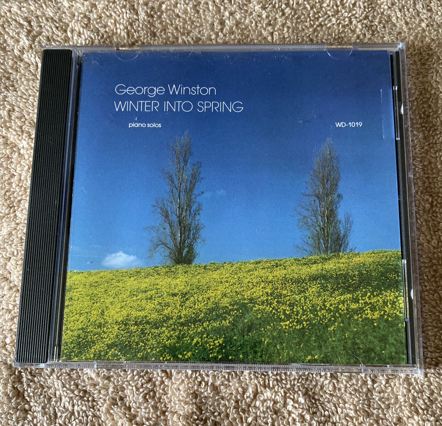 George Winston Winter Into Spring CD, Disc is Mint Windham Hill Free ...