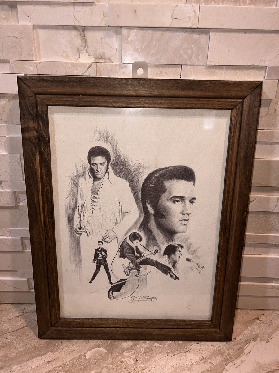 1977 Elvis Painting