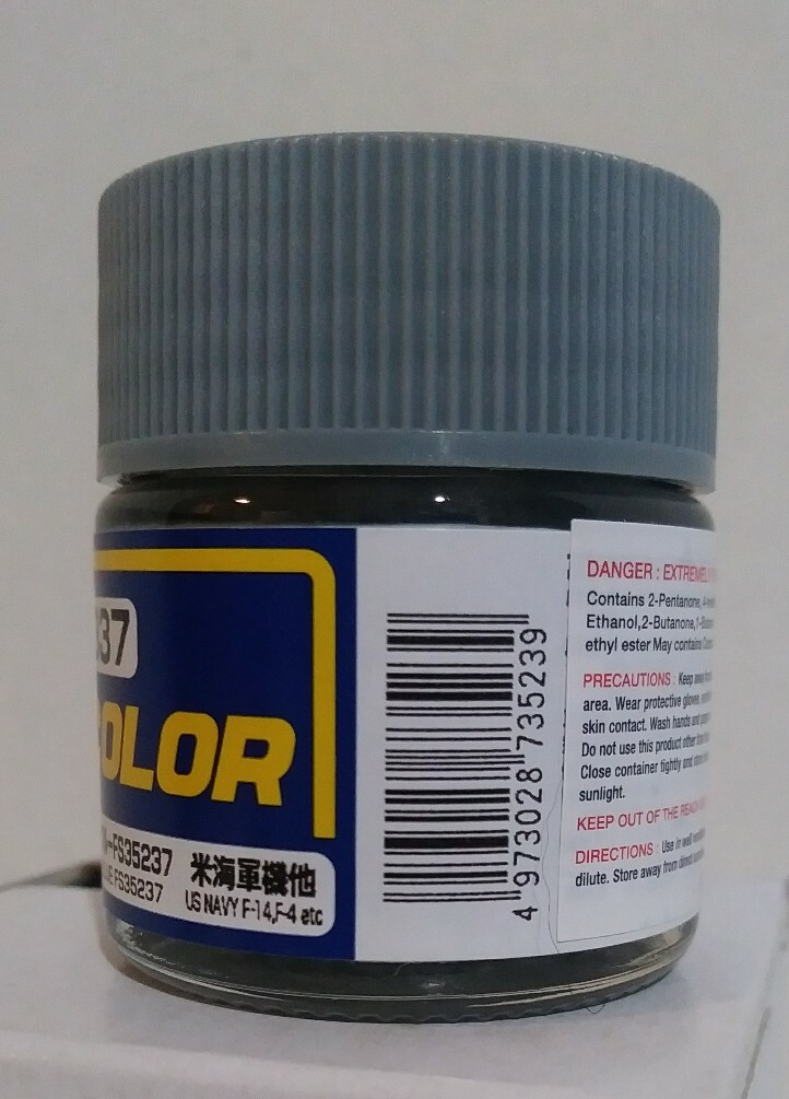 Gunze Sangyo Mr Colir C-337, Semi-Gloss Grayish Blue (FS35237) US Navy ...