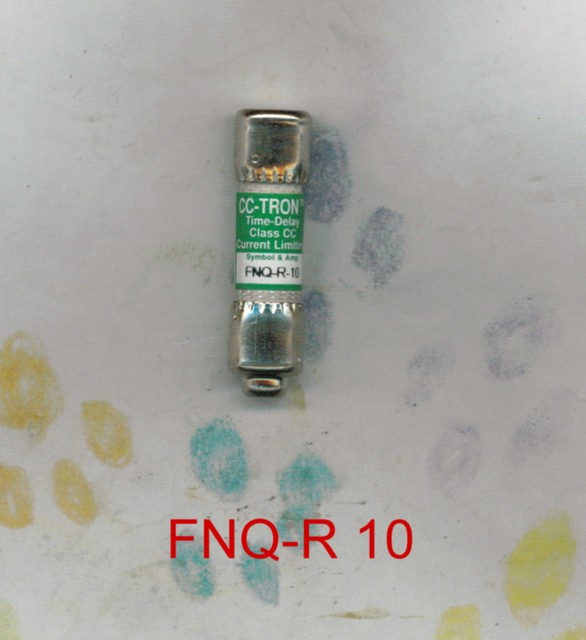 Bussmann FNQ-R-10 600V Electrical Fuse - Silver for sale online | eBay