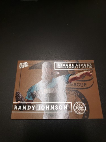 Randy Johnson 1995 Fleer Ultra League Leaders #4 of 10 - Seattle ...