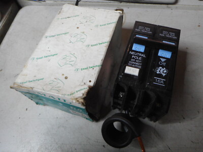 EMAIL ELQ Residual Current Circuit Breaker 16A 2 Pole 6KA 30MA | eBay