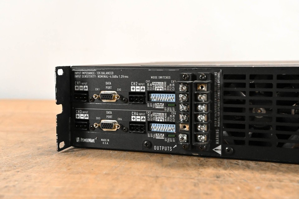QSC CX254 4-Channel Power Amplifier CG01V6L | eBay