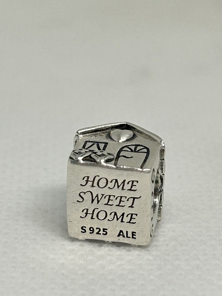 Genuine Pandora Charm Home Sweet Home House Moments ! USED ! | eBay UK