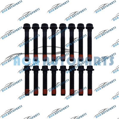 16PCS HEAD BOLT SET FOR HOLDEN COMMODORE VS VT VX VY ECOTEC L36 L67 S/C ...