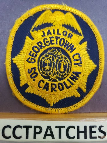 GEORGETOWN COUNTY, SOUTH CAROLINA JAILOR SHERIFF (POLICE) SHOULDER ...