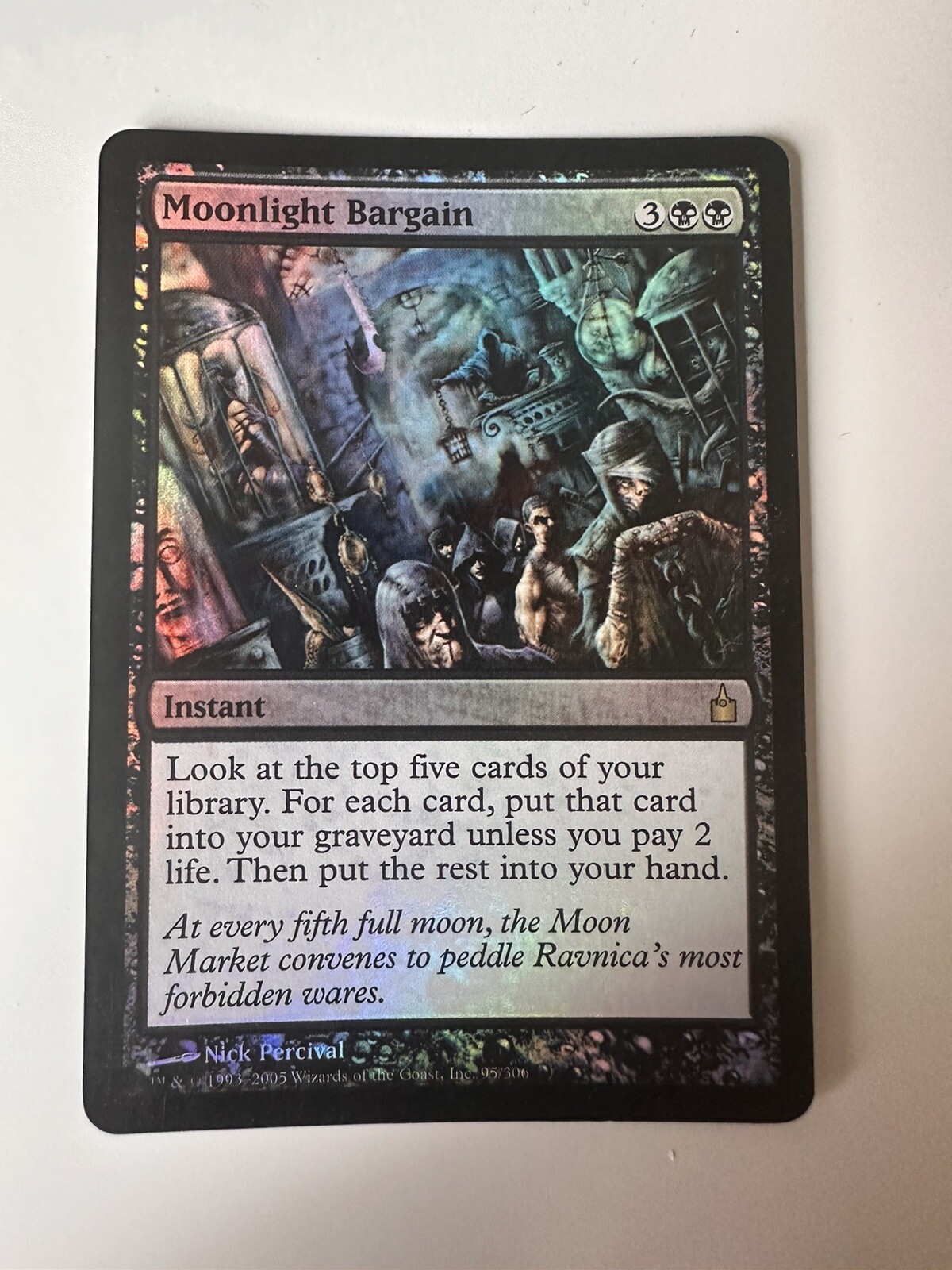 MTG Foil Moonlight Bargain (Ravnica City of Guilds) Magic the Gathering ...