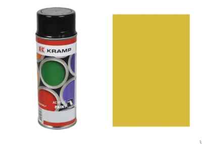 Kramp John Deere Yellow Paint 400ml Aerosol Machinery Mower Respray ...
