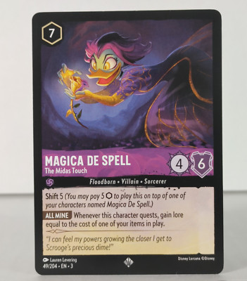 Magica De Spell - The Midas Touch - Into the Inklands - 49/204 - Super ...