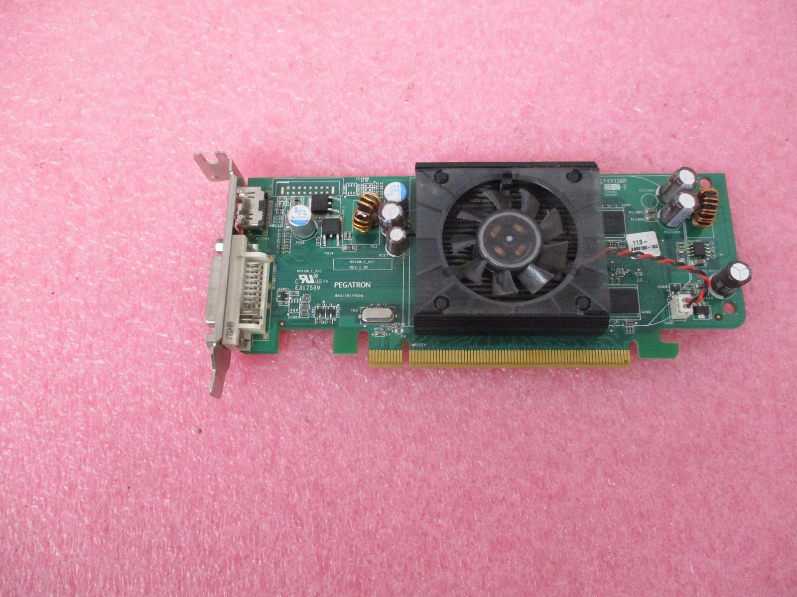 Dell Studio OEM AMD Radeon HD 3450 Pegatron Rv620le-dvi HDMI Video Card ...