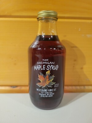 One Pint Pure Michigan Maple Syrup Fresh, Sweet, 100% Natural | eBay