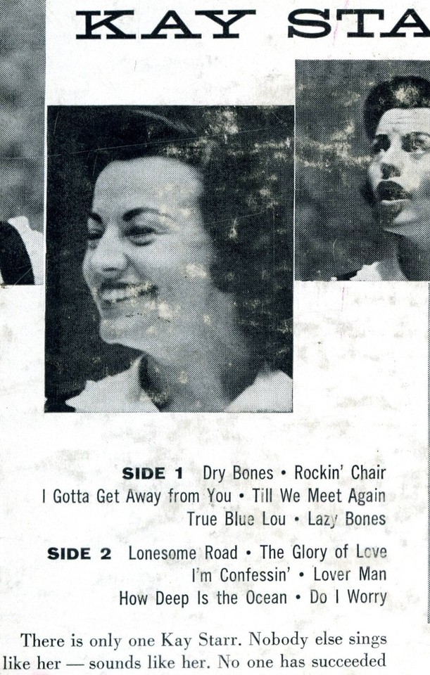 Kay Starr ROCKIN' WITH KAY- 33 LP - Oldies but goodies- VG Plus + | eBay