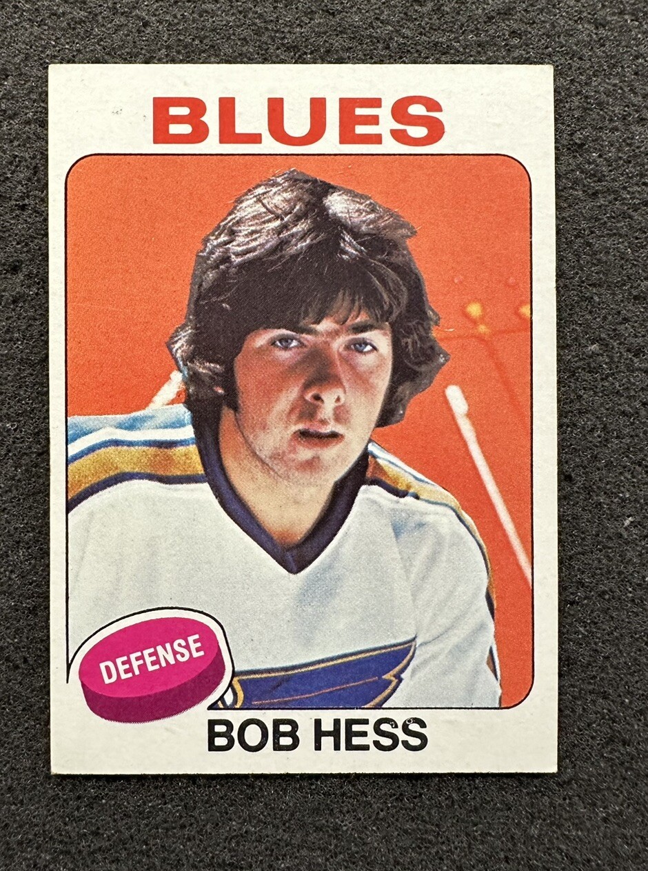 1975-76 Topps Hockey #264 Bob Hess RC | eBay