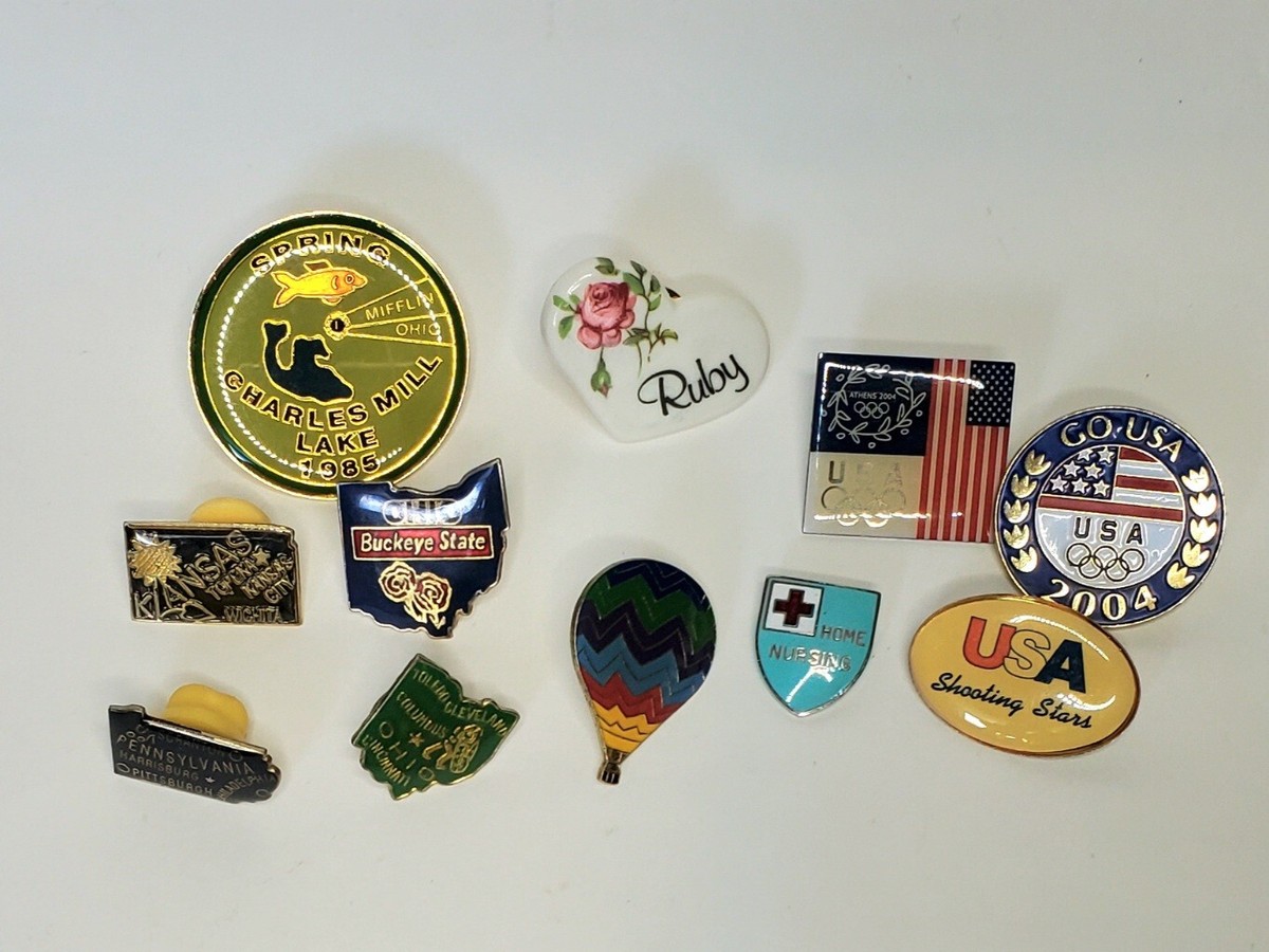 Vintage Enamel Pins