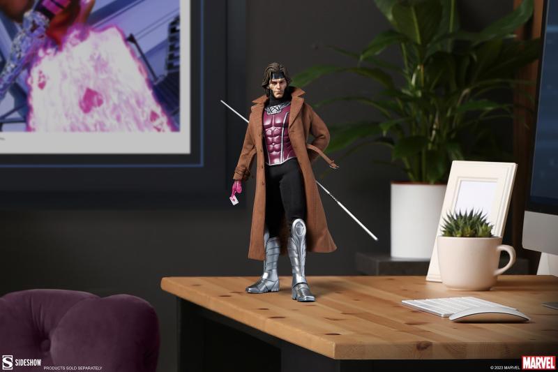 Gambit Deluxe Marvel Sixth Scale Figure by Sideshow Collectibles ...
