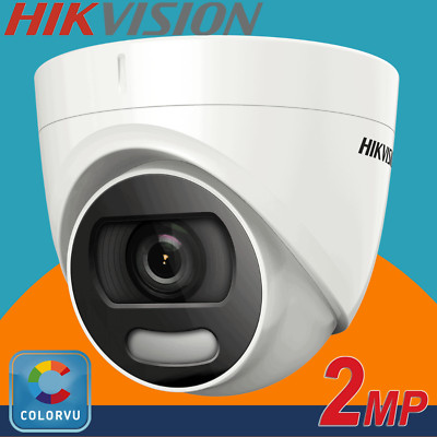 Hikvision ColorVu CCTV Camera Full HD 1080P Turret FULL HD 2.8mm TVI ...