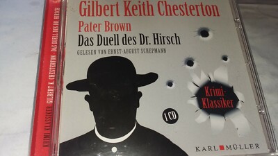 Hörbuch Gilbert Keith Chesterton PATER BROWN Das Duell des Dr. Hirsch ...