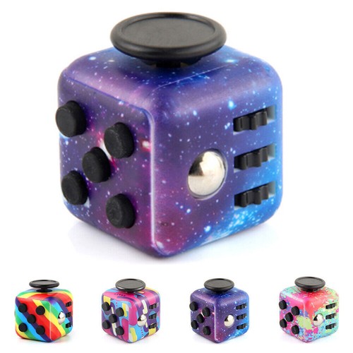 Figit Fiddle Cube Fidgit Desk Stress Toys Figet Adult Kid Children Gift ...