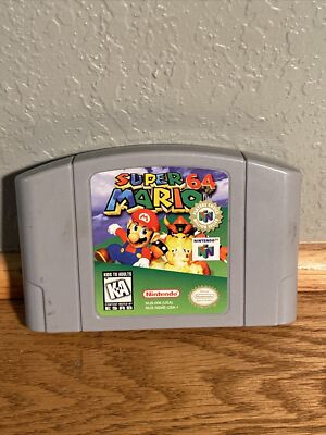 Super Mario 64 Players Choice (Nintendo 64, 1999) Cart Only Authentic ...