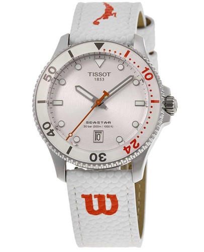 New Tissot Seastar 1000 Quartz Wilson WNBA Unisex Watch T120.410.17.011 ...