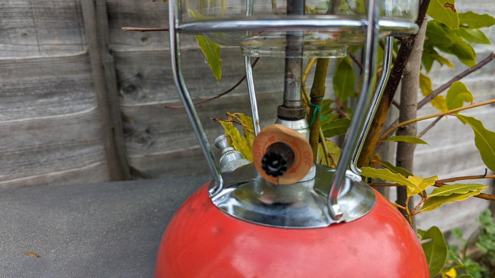 Tilley Lamp X246B Red Stormlight Paraffin Lantern Vintage Original In ...