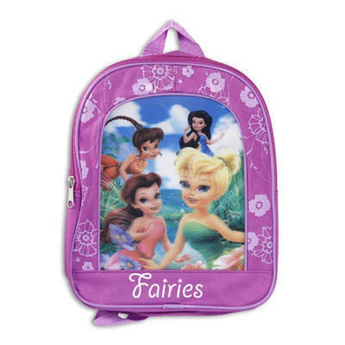Backpack 11" Tinkerbell & Fairy Friends Purple Floral Lenticular NWT | eBay