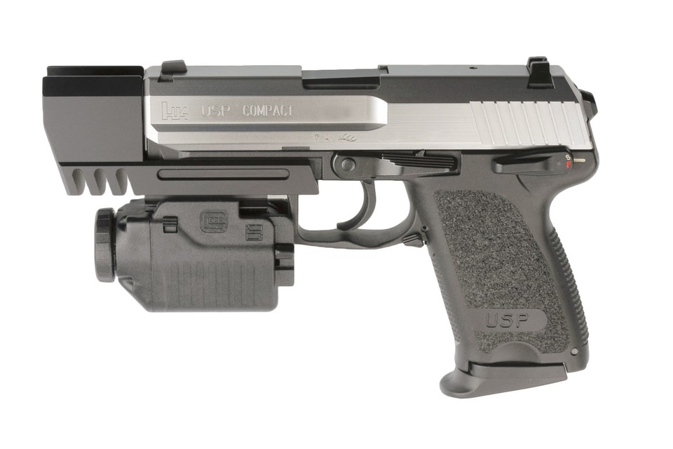 Match Weight - Compensator w/ Light Rail - Fits HK USP 45 Full Size | eBay