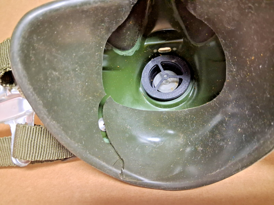 Gentex MBU Oxygen Mask Extra Long Flight Mask US Pilot | eBay