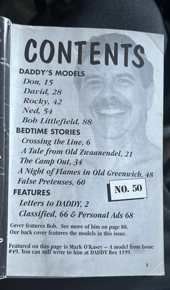 DADDY the magazine #50 2000 “PRIME BEEF AGED TO PERFECTION” GANYMEDE PRESS | eBay