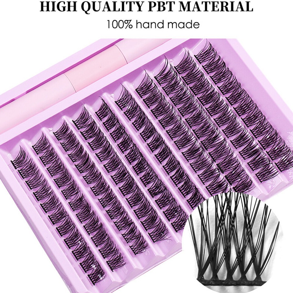 Individual False Eyelashes Segmented Cluster Eye Lashes Curl Lash Party ...
