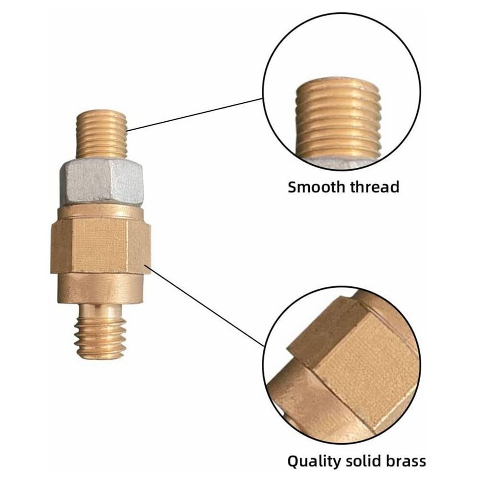 2x Side Post Battery Terminal 3/8 16&24 Bolts Stud Extender Extension ...