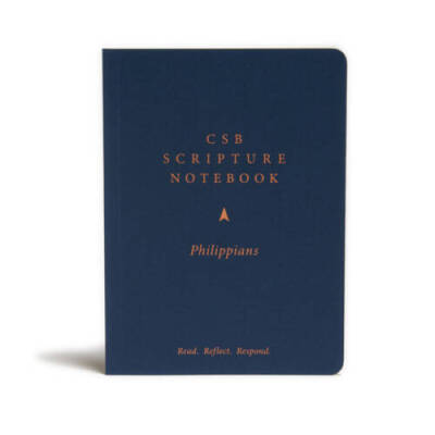 CSB Scripture Notebook, Philippians: Read Reflect Respond - Paperback ...