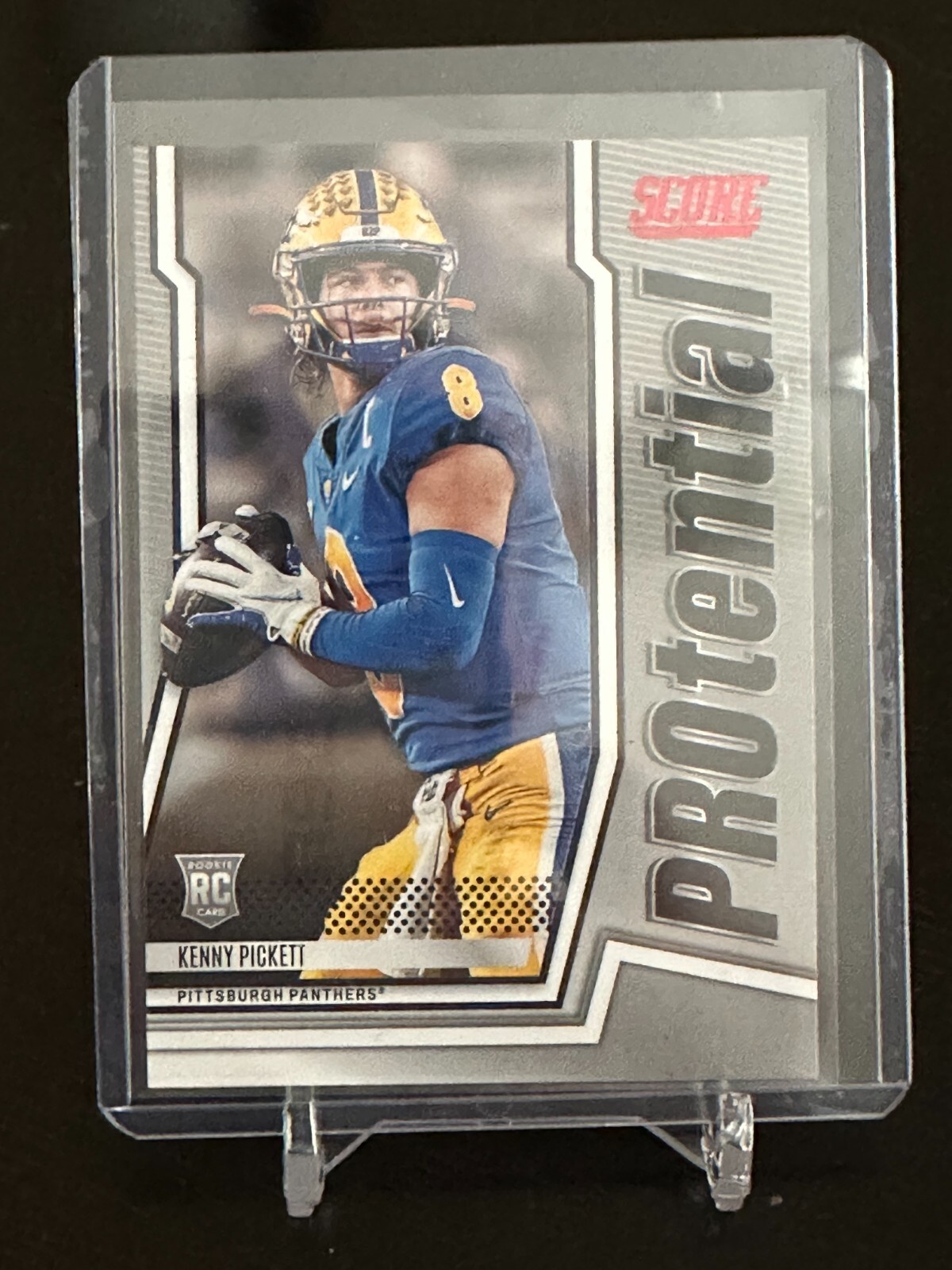 2022 Panini Score Kenny Pickett PROtential Red SP RC Insert #P-KP ...