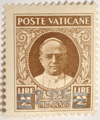 Scott#37 Vatican City 2.05 on 2 Unused/LH K14056 | eBay