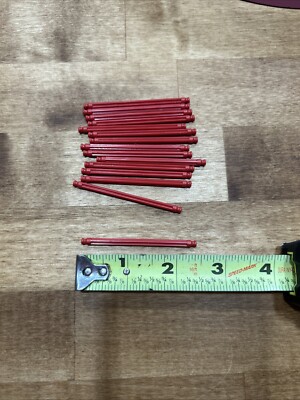 Micro Knex Lot Of 15 Red 2.5 Inch Rod Position Connectors K’nex ...