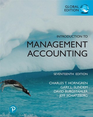 Introduction to Management Accounting plus Pearson MyLab Accounting ...