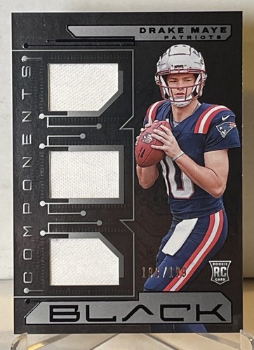 2024 PANINI BLACK - DRAKE MAYE COMPONENTS TRIPLE PATCH /199 | eBay