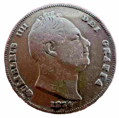 GREAT BRITAIN WILLIAM IV 1 Farthing 1834 KM#705 4,58 gr B056 | eBay