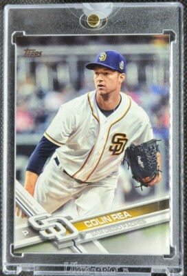 COLIN REA 2017 Topps Series One of Blank Back VAULT PARALLEL SP #1/1 ...