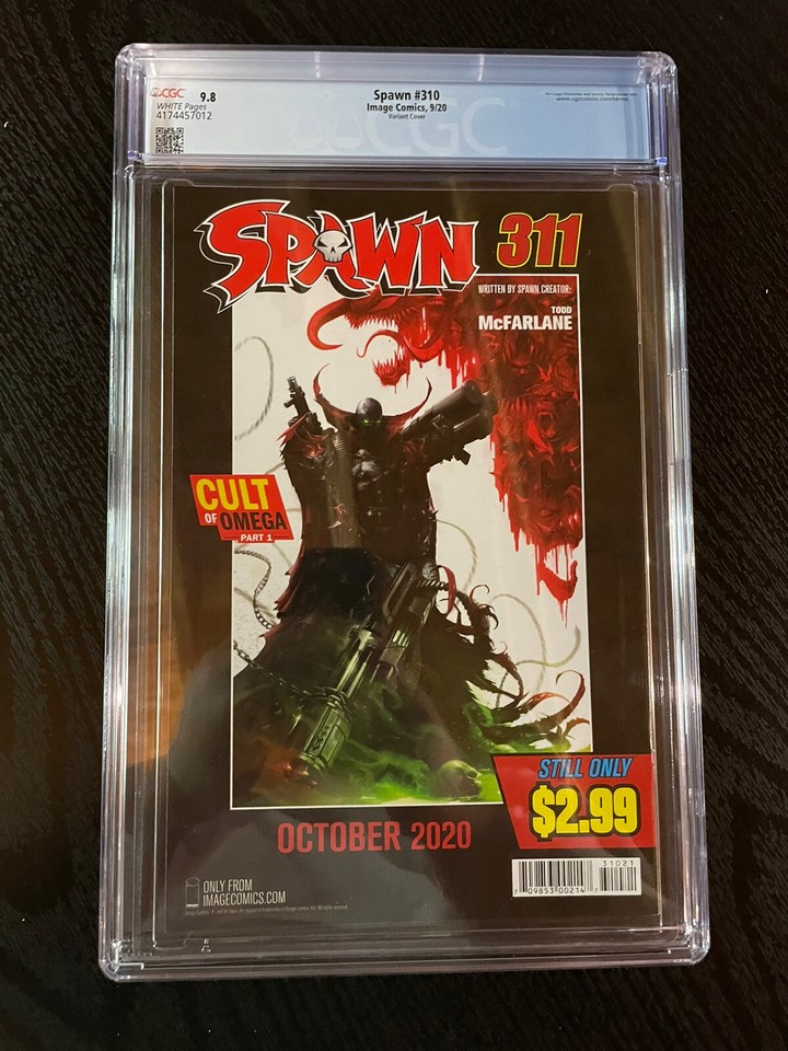 Spawn 310 CGC 9.8 Todd McFarlane Ninja Spawn Cover RARE | eBay