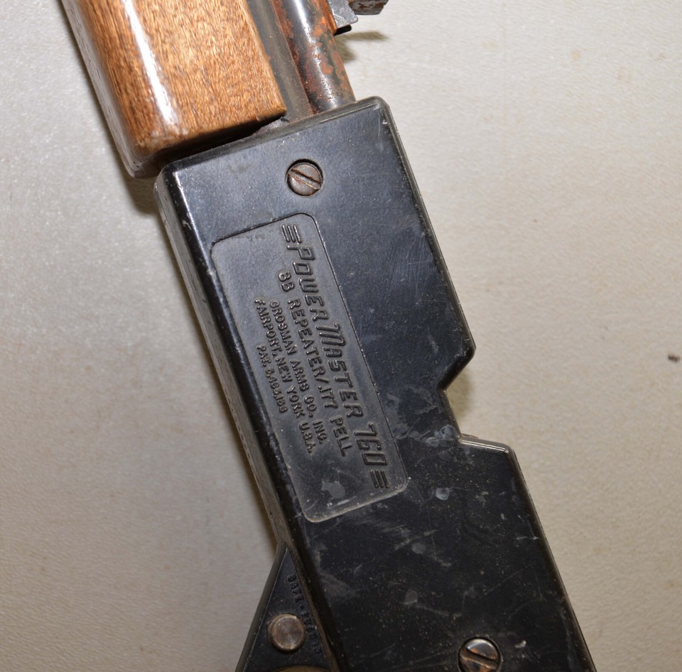 2 Crossman air rifle pellet BB gun 760 Powermaster & 760 XL Gold ...