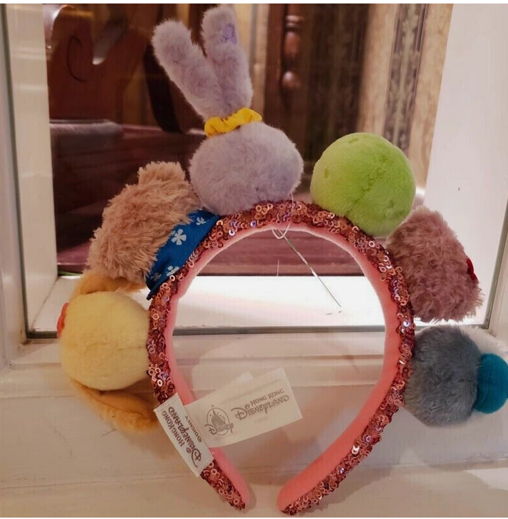 Authentic Hong Kong Disney Duffy Friends Gelatoni Olu Mel Duffy Ears ...