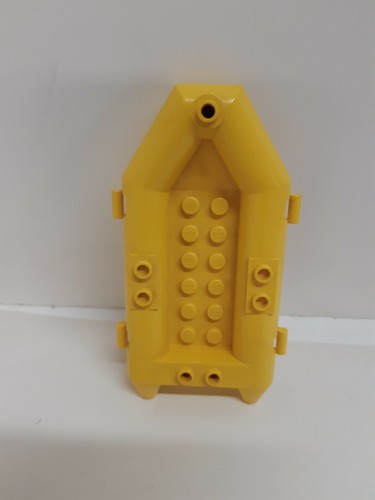 Lego RAFT for Minifigures -Yellow- Boat City Rescue Coast Guard | eBay