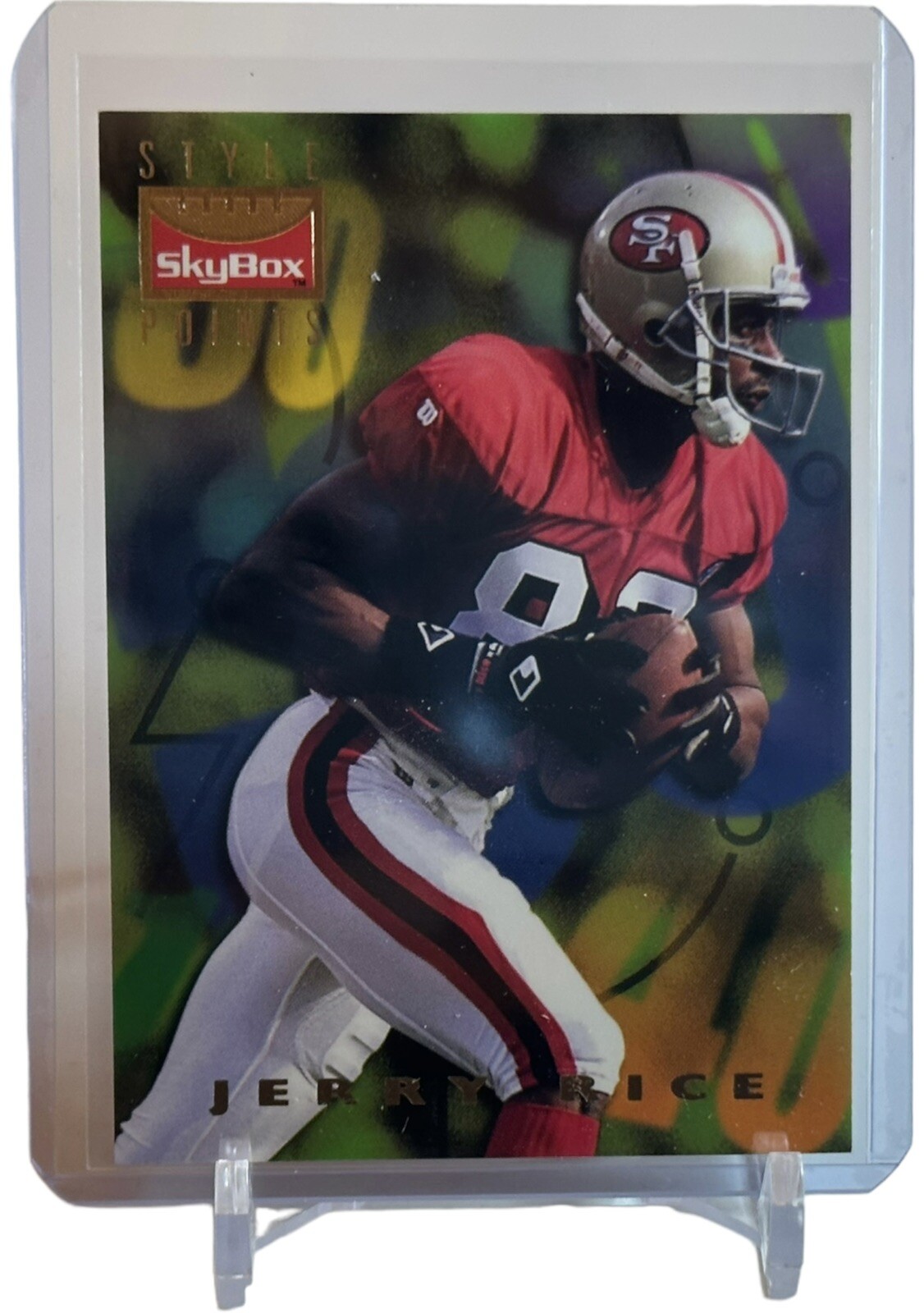 1995 SkyBox Premium Style Points Jerry Rice Card #144 San Francisco ...