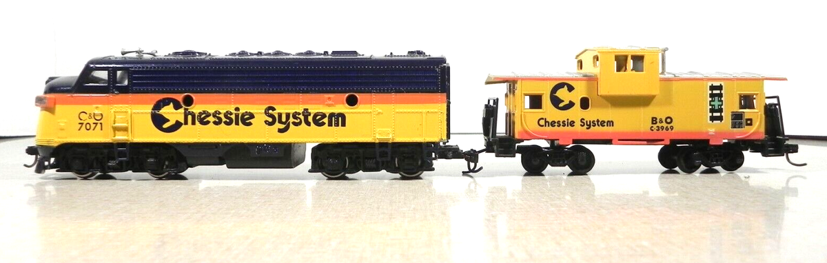 Chessie System Train Diesel Williams Chessie Diesel Freight Set (Conv.