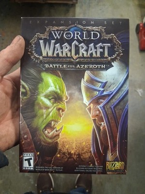 World Of Warcraft Battle For Azeroth Expansion Set PC/Mac NEW Sealed | eBay