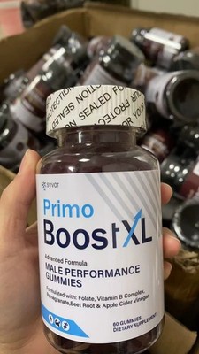 (6 Pack) Primo Boost XL Gummys Advanced Formula PrimoBoost XL Male 60 ...